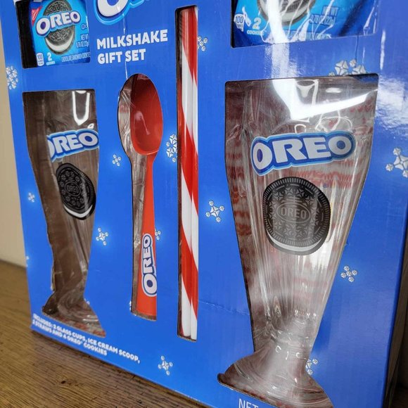 Oreo | Dining | Oreo Milkshake Gift Set Includes 2 Ceramic Cupsice ...